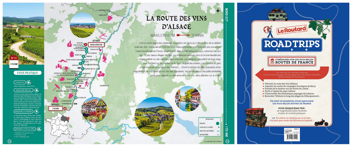 Road trips France: un beau livre sur les plus belles routes de France