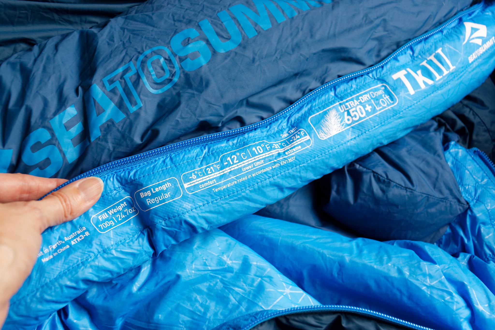 Sac de couchage grand froid: test du Trek Tk III de Sea to Summit